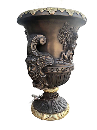 Pot-Planter Vase Roman Style 16" x 15" x 22" ceramic