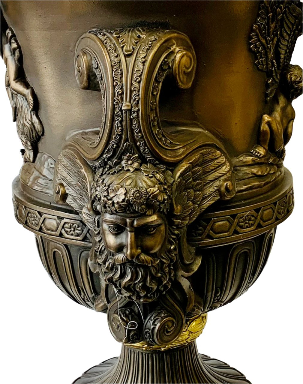 Pot-Planter Vase Roman Style 16" x 15" x 22" ceramic